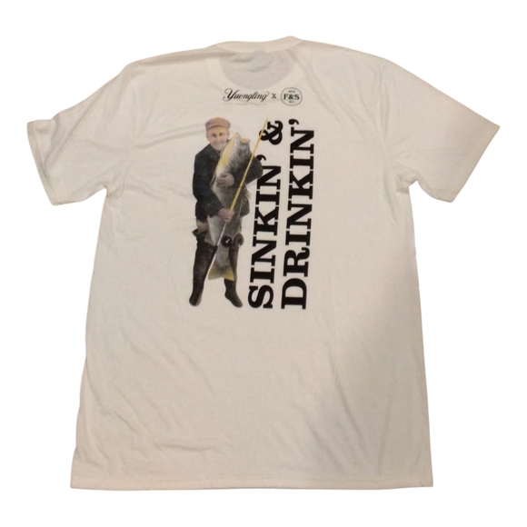 Yuengling | Shirts | Yuengling Beer Merchandise White Tshirt Size L Xl ...